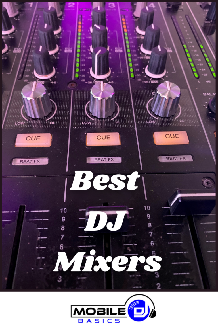 Best DJ Mixers For Professional Performance And Club Standards 2024